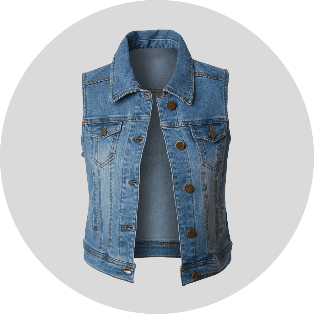 Custom Denim Vests Manufacturer – Sleeveless & Cropped Styles