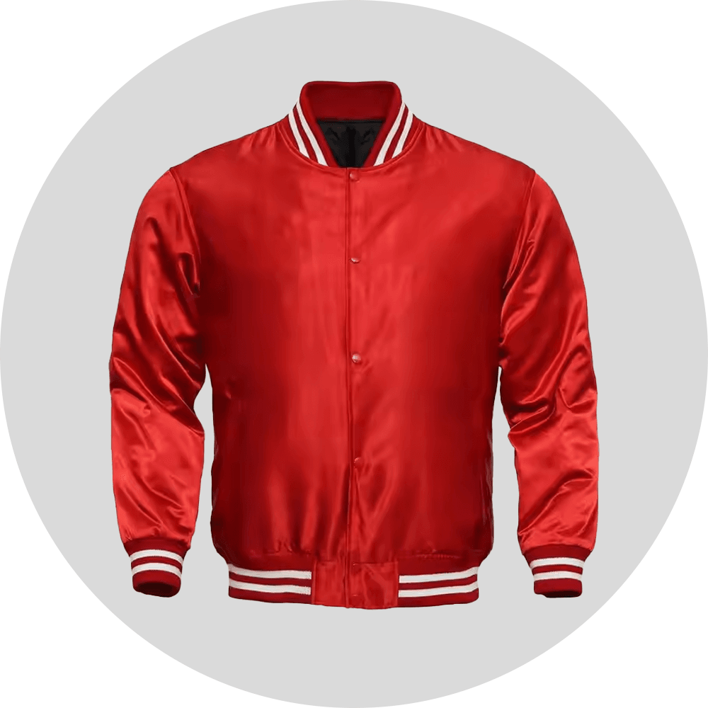 Custom Satin Jackets Manufacturer | Luxury & Lightweight Jackets