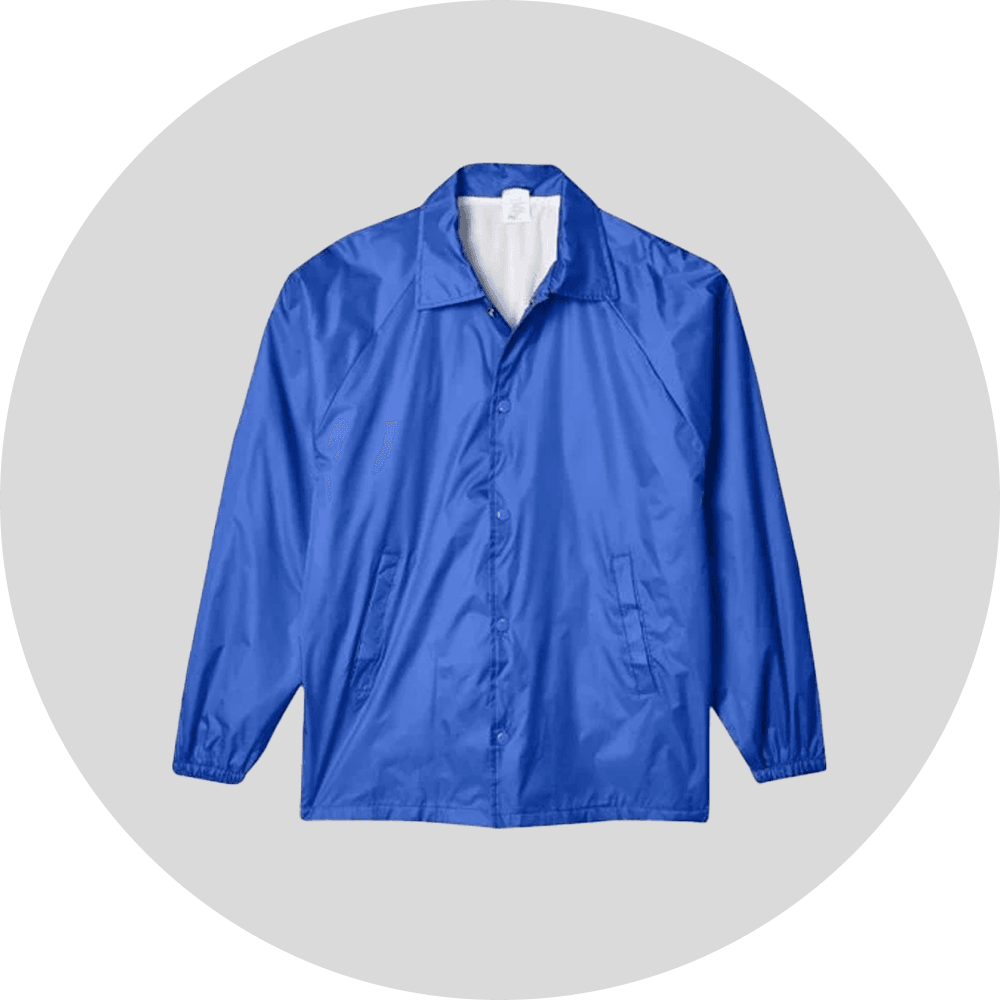 Custom Coach Jackets Manufacturer | Lightweight & Stylish Sports Jackets